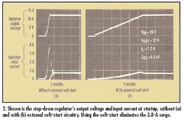 Simple Soft-Start Circuitry Provides Long Startup Times | Electronic Design
