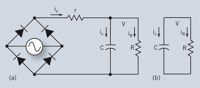 Analyzing Full-Wave Rectifiers With Capacitor Filters | Electronic Design