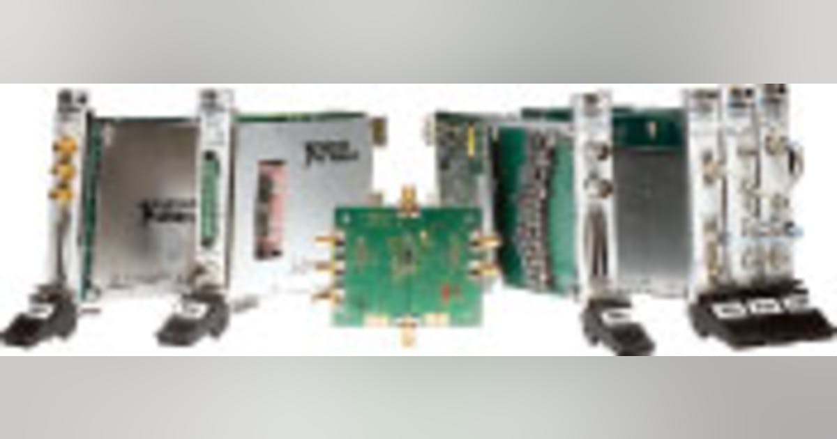 Modular Suite Addresses Mixed Signal Chip Test Electronic Design