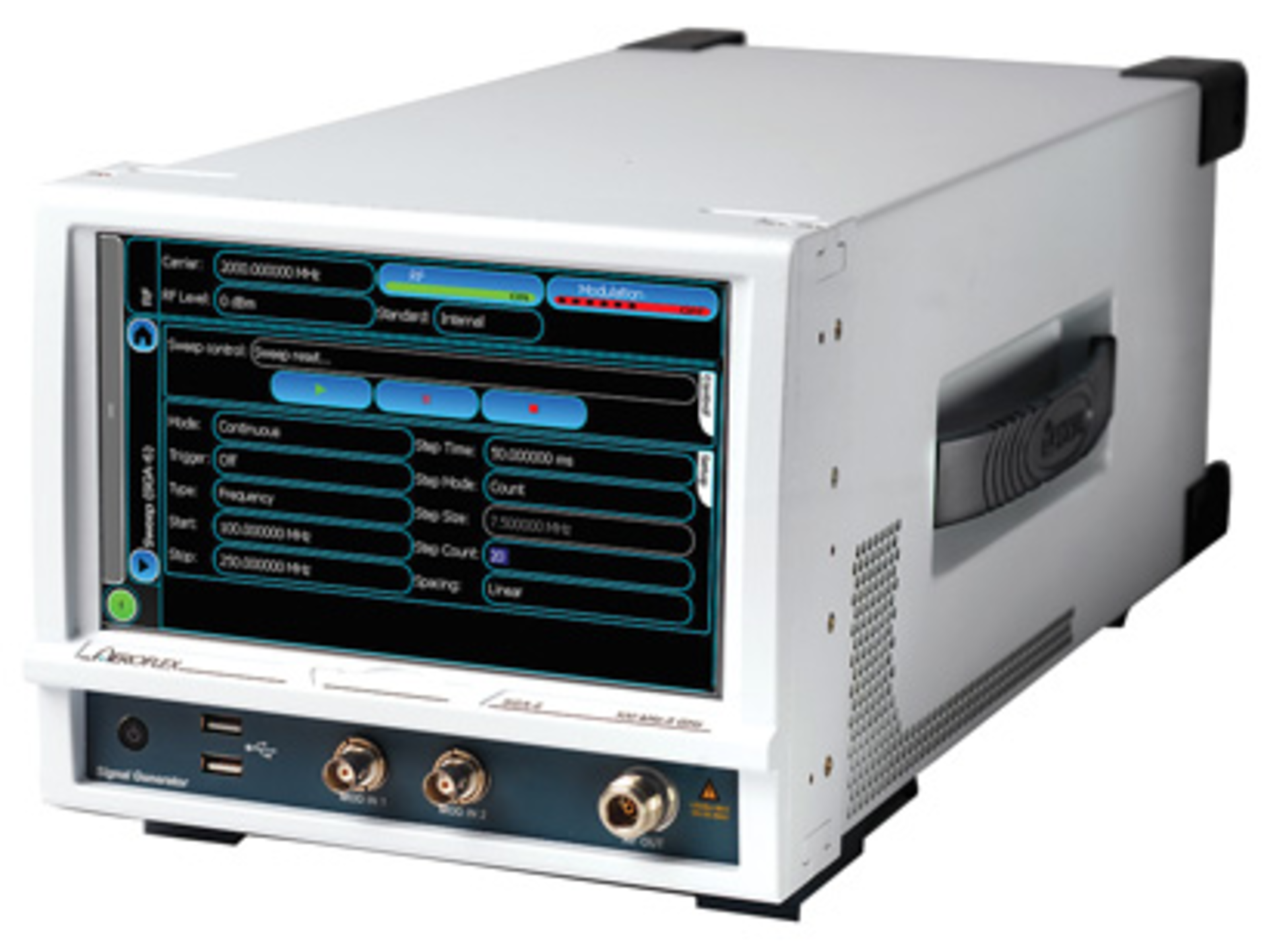 Signal generators eliminate buttons and rotary controls | Electronic Design