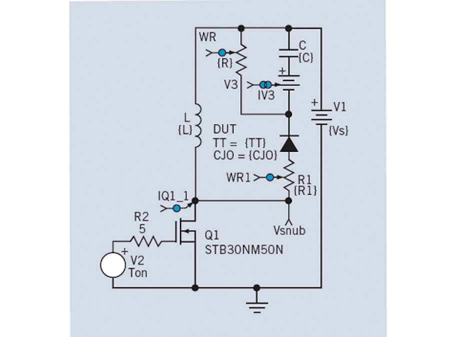 Designing R2CD Snubbers Using Standard Recovery Diodes | Electronic Design