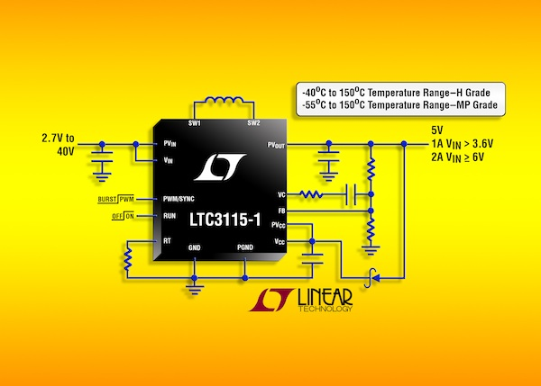 40-V, 2-A Synchronous Buck-Boost DC-DC Converter | Electronic Design