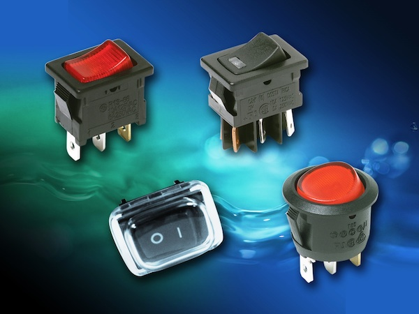 Miniature Waterproof Rocker Switches | Electronic Design