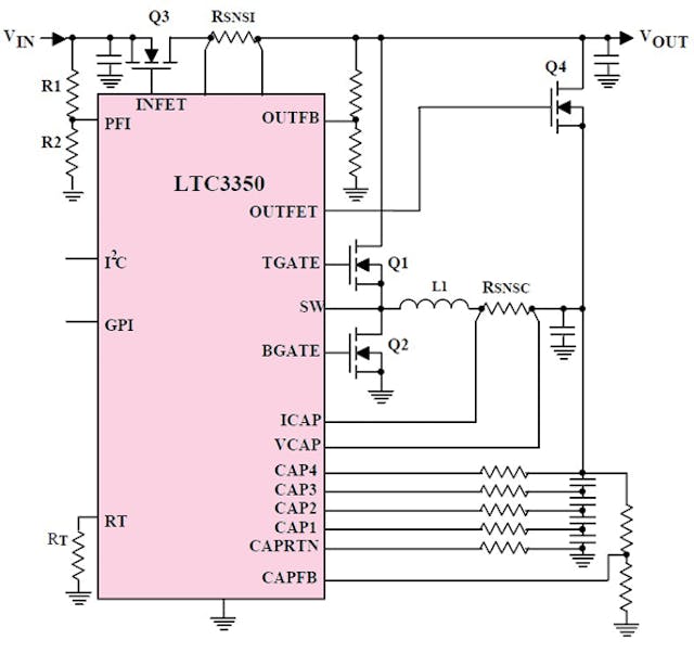 Bi-Directional Controller IC Employs Supercapacitors For DC Power ...
