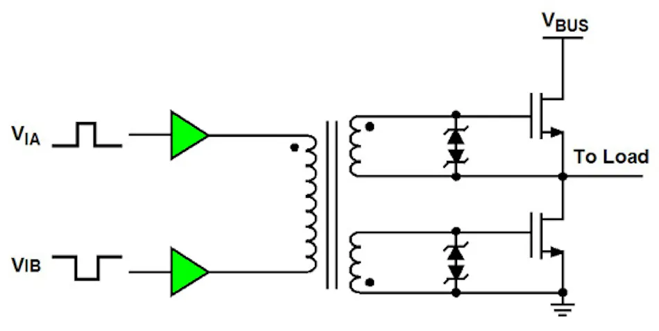 Powering the Isolated Side Of A Half-bridge Configuration | Electronic ...