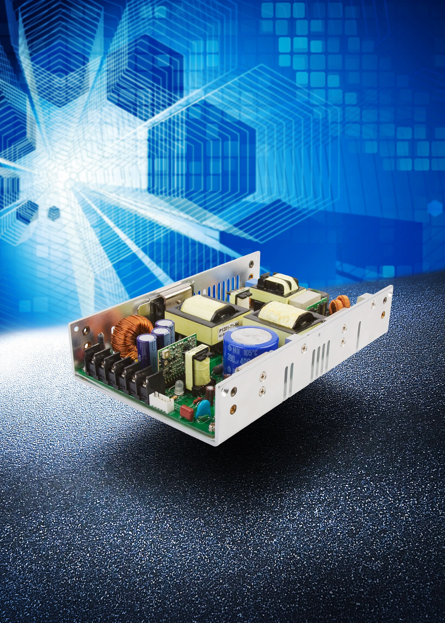 Compact 1U Convection Cooled Power Supply Achieves 400 Watts Without ...