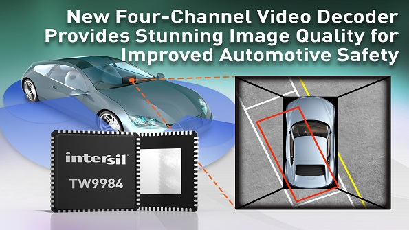 Four-Channel Video Decoder Provides Images for Improved Automotive ...