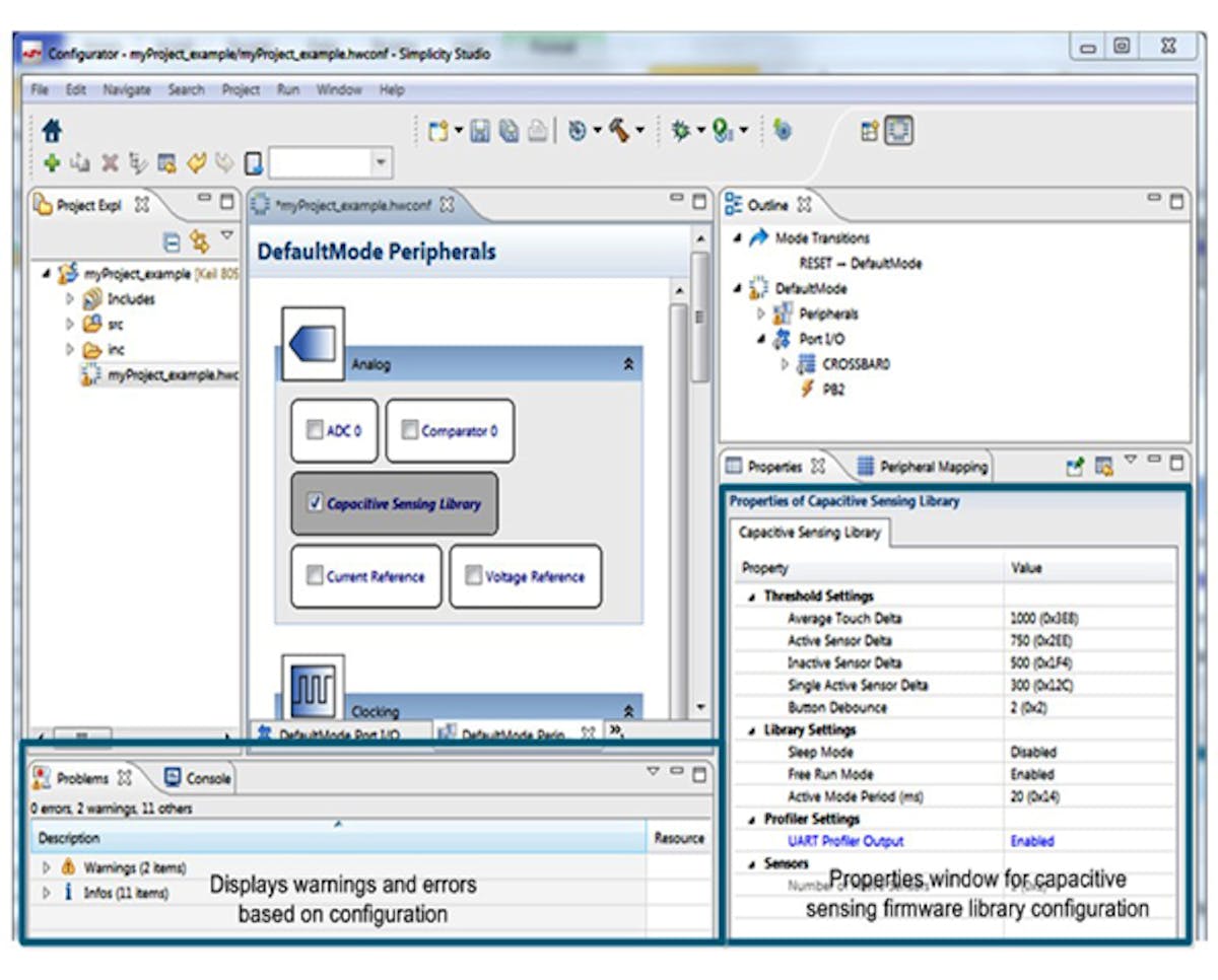 Smart Capacitive-Sensing Design with 8-bit MCUs | Electronic Design