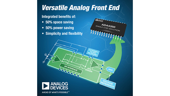 Integrated Analog Front-end Simplifies Sensor Interfaces | Electronic Design