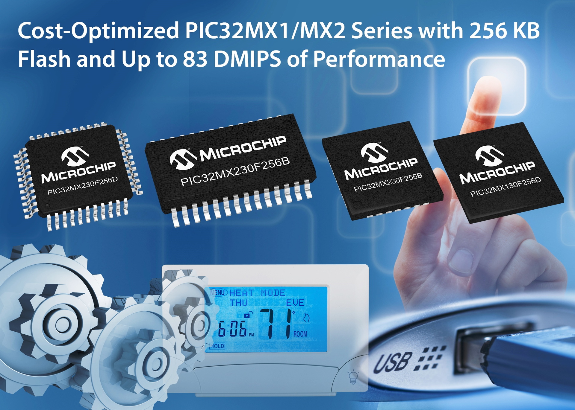 32-bit Microcontroller Series Features Cost-Optimized 256 KB Flash ...