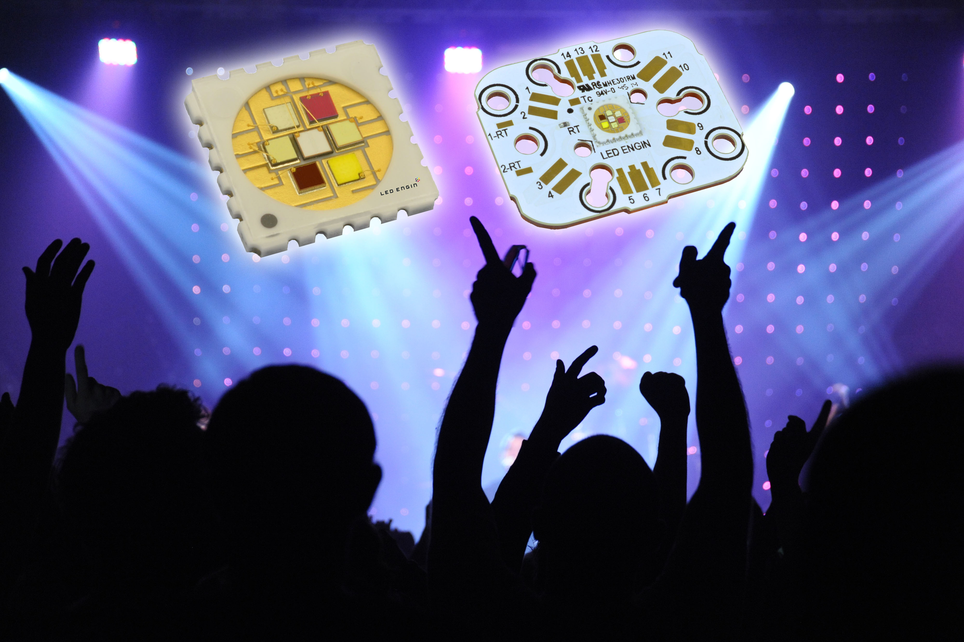 Seven-Color High Power LED Emitter Enables Rich Stage Lighting ...