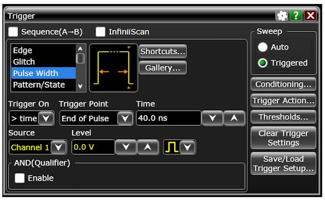 Oscilloscope Triggering Advanced Course Advanced Trigger Modes Part 1 Electronic Design
