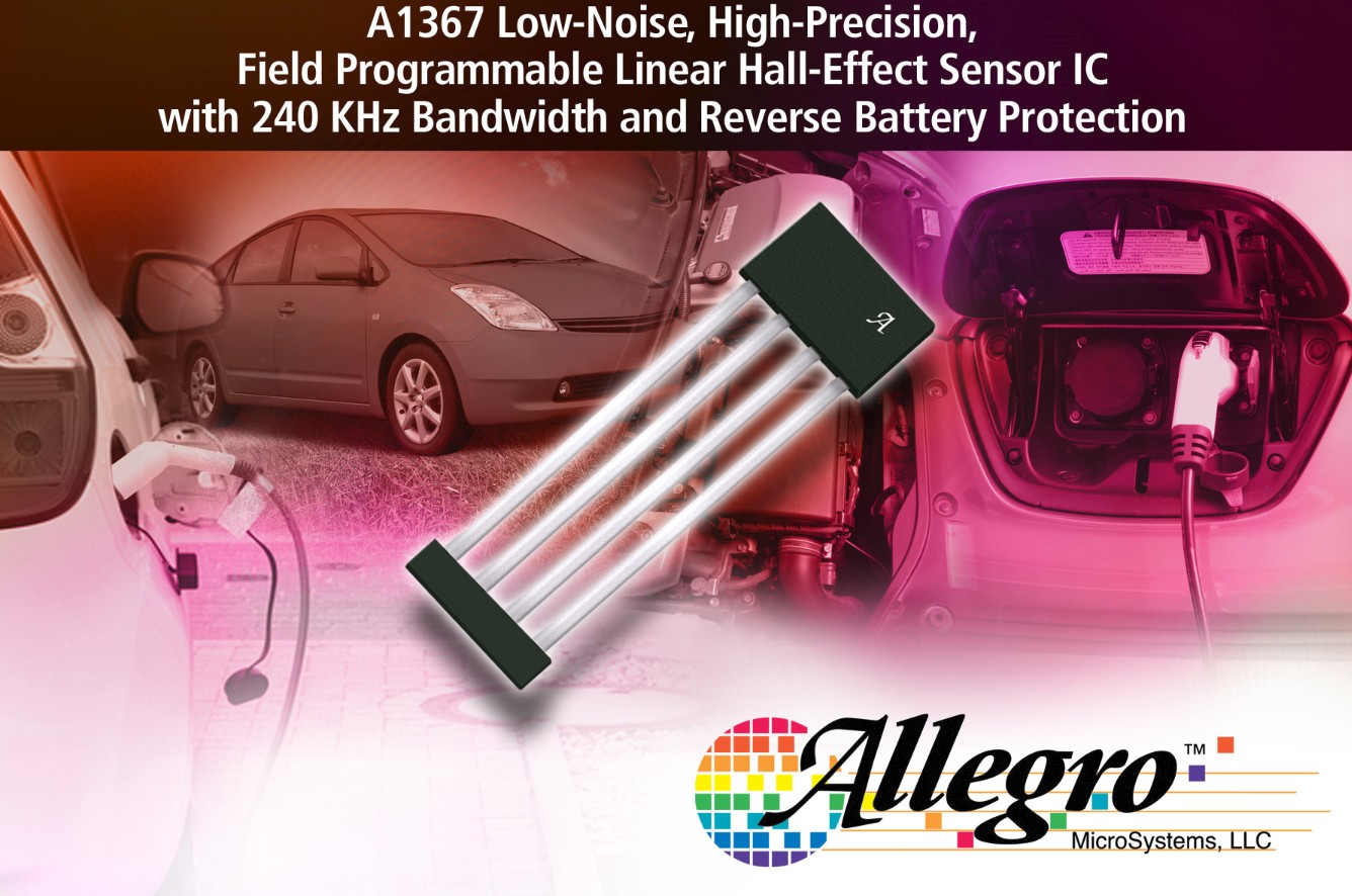 240 kHz Bandwidth, High-Precision, Field Programmable Linear Hall-Sensor IC | Electronic Design