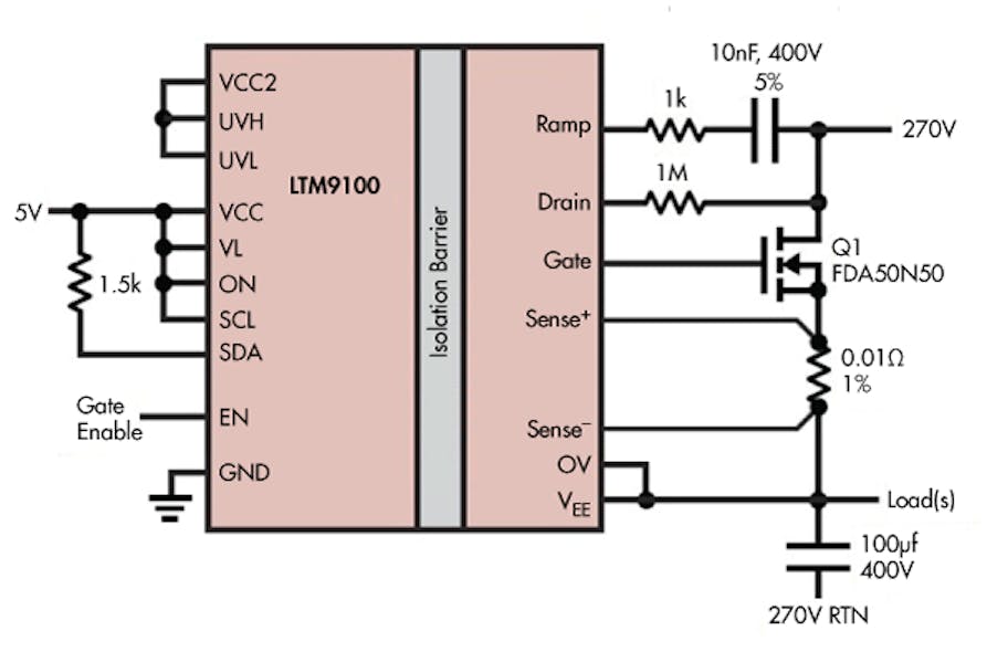 Low-Voltage Logic Inputs Turn 1000Vdc Loads On/Off | Electronic Design