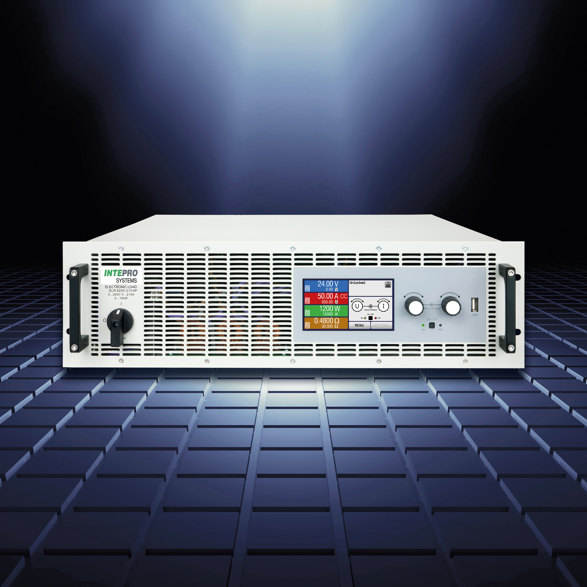 Intepro regenerative DC load operates from 360 to 528 VAC | Electronic ...