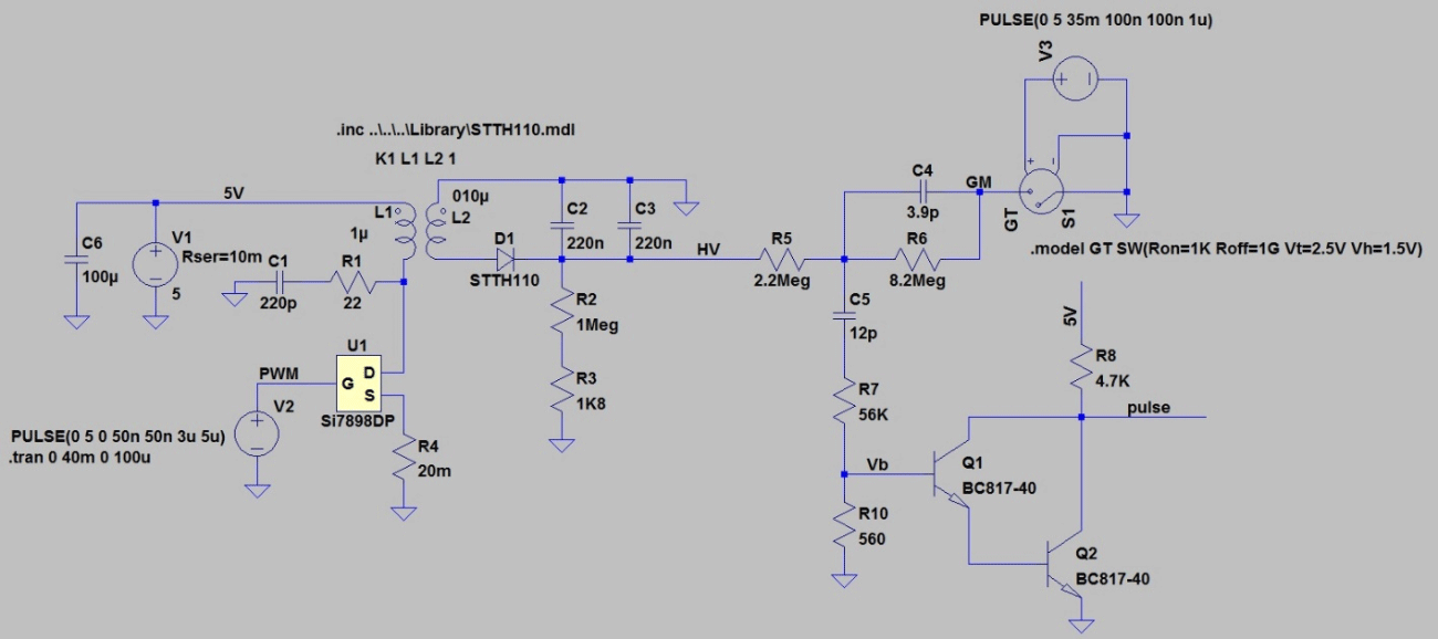 Geiger Counter Schematic How To Make A Geiger Counter Count EE Times