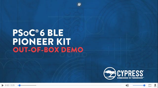 Navigating the PSoC 6 BLE Pioneer Kit | Electronic Design