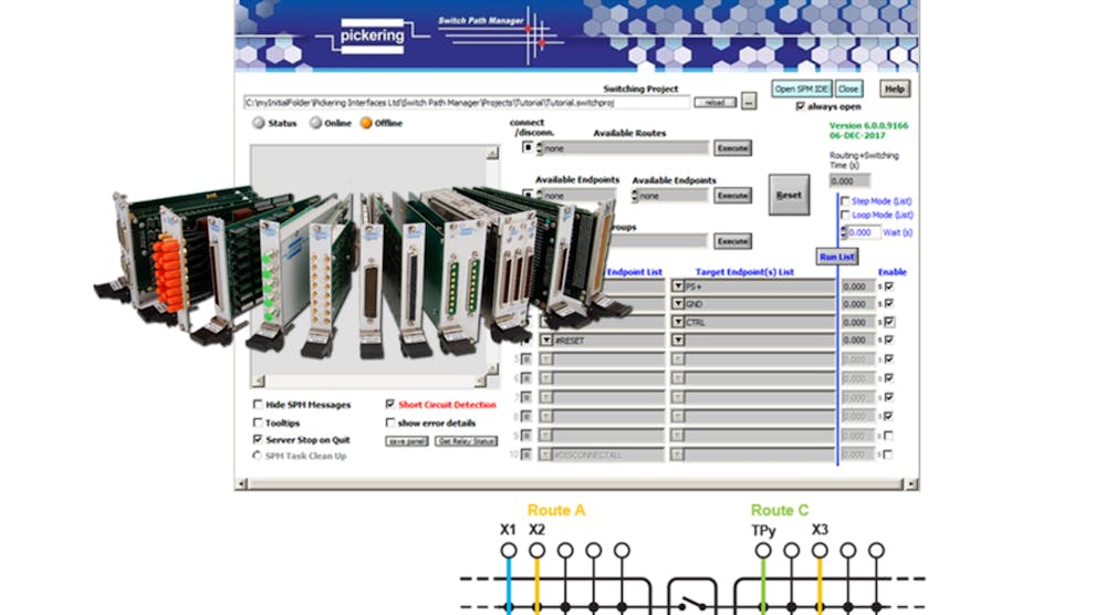 Pickering Interfaces updates signal-routing software | Electronic Design Pickering Interfaces updates signal-routing software | Electronic Design