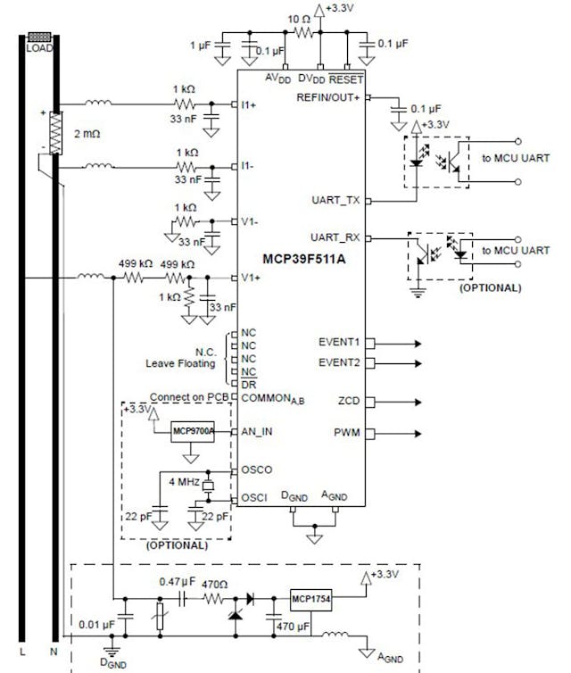 IC Monitors AC or DC Power Inputs with 0.1% Accuracy | Electronic Design