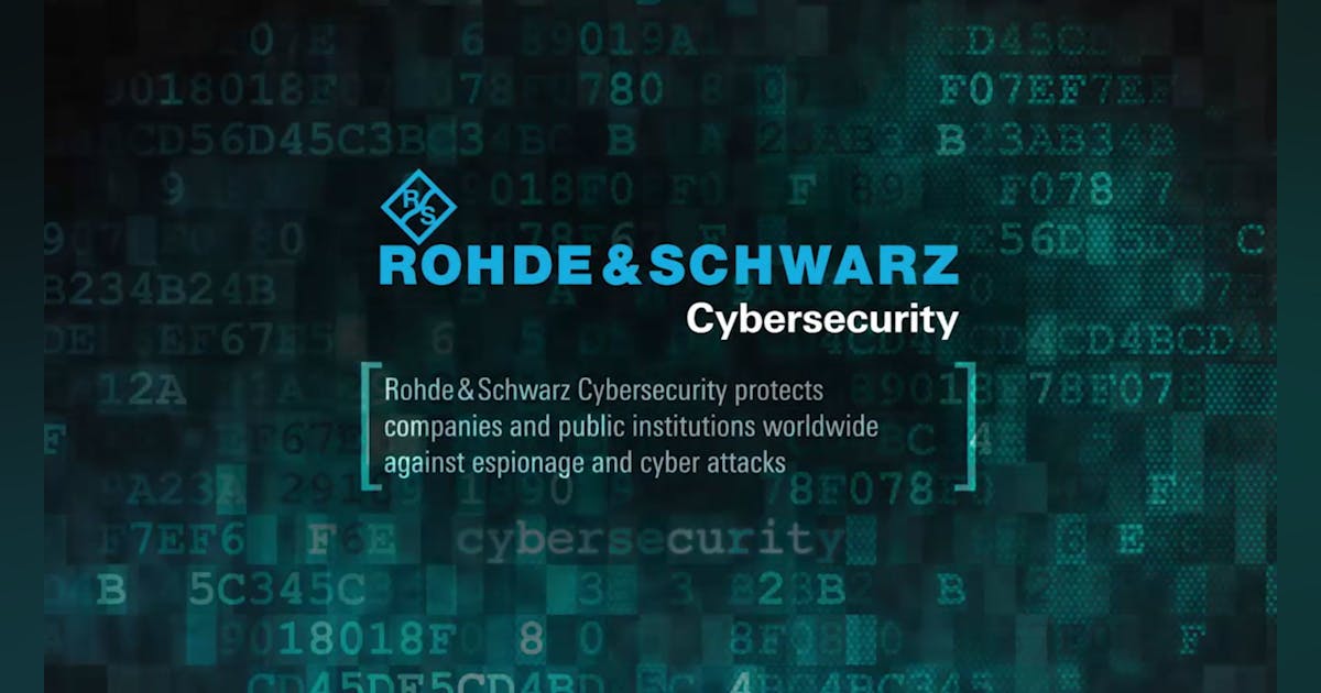 Rohde & Schwarz appoints new Cybersecurity CEO | Electronic Design Rohde & Schwarz appoints new Cybersecurity CEO | Electronic Design