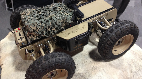 Rolling Robots Interact With People At AUVSI 2013 | Electronic Design