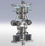 Compact Quad Opposed Piston Engine Uses Split Crankshaft | Electronic ...
