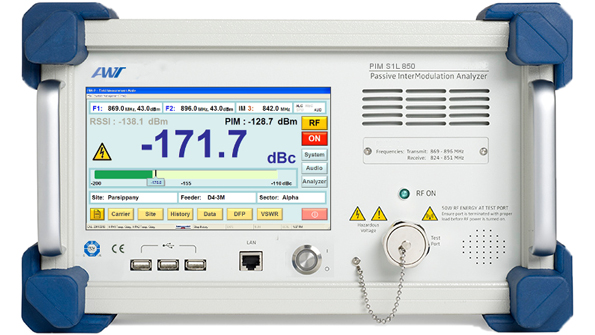 PIM Testers Feature Adjustable RF Signal Range Of 15-44 dBm ...