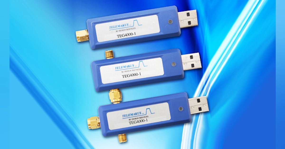 4 Ghz Synthesized Rf Signal Generator Fits In Pocket Electronic Design