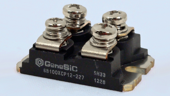 SiC Schottky Rectifier/Si IGBT Module Allows 175°C Operation ...