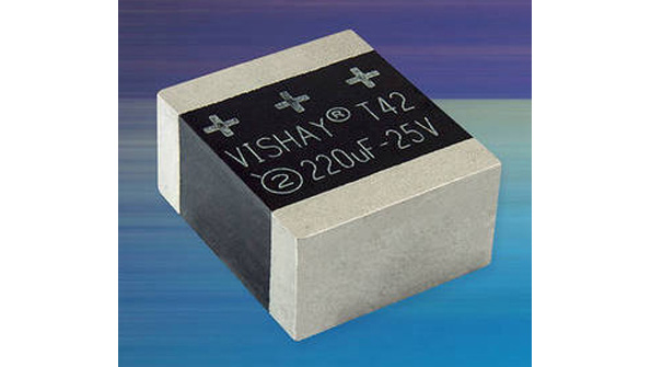 Solid Tantalum Chip Caps Feature Built-in Fuse For Mil/Aerospace ...