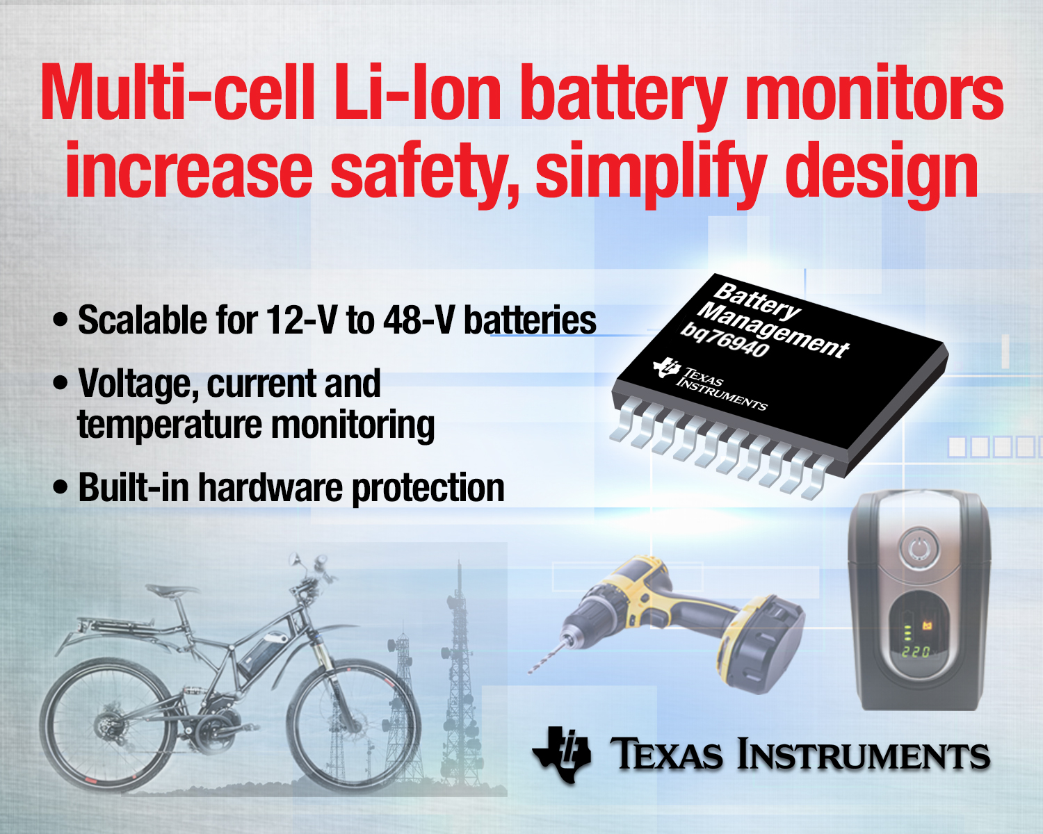 Multi-Cell Battery Monitors Beef Up Protection For Industrial Li-Ions ...