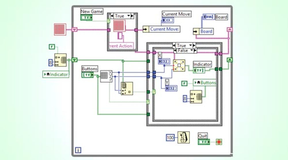 Labview Files Implement Simple Chess Simulation Electronic Design