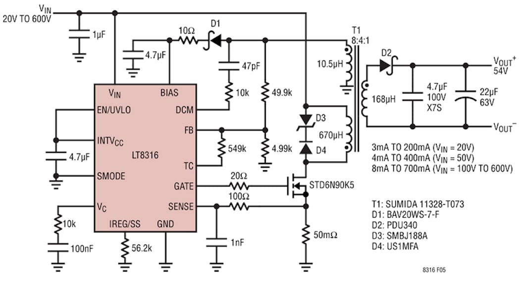 Flyback-Topology DC Controller Drops Need for Optical Isolator ...
