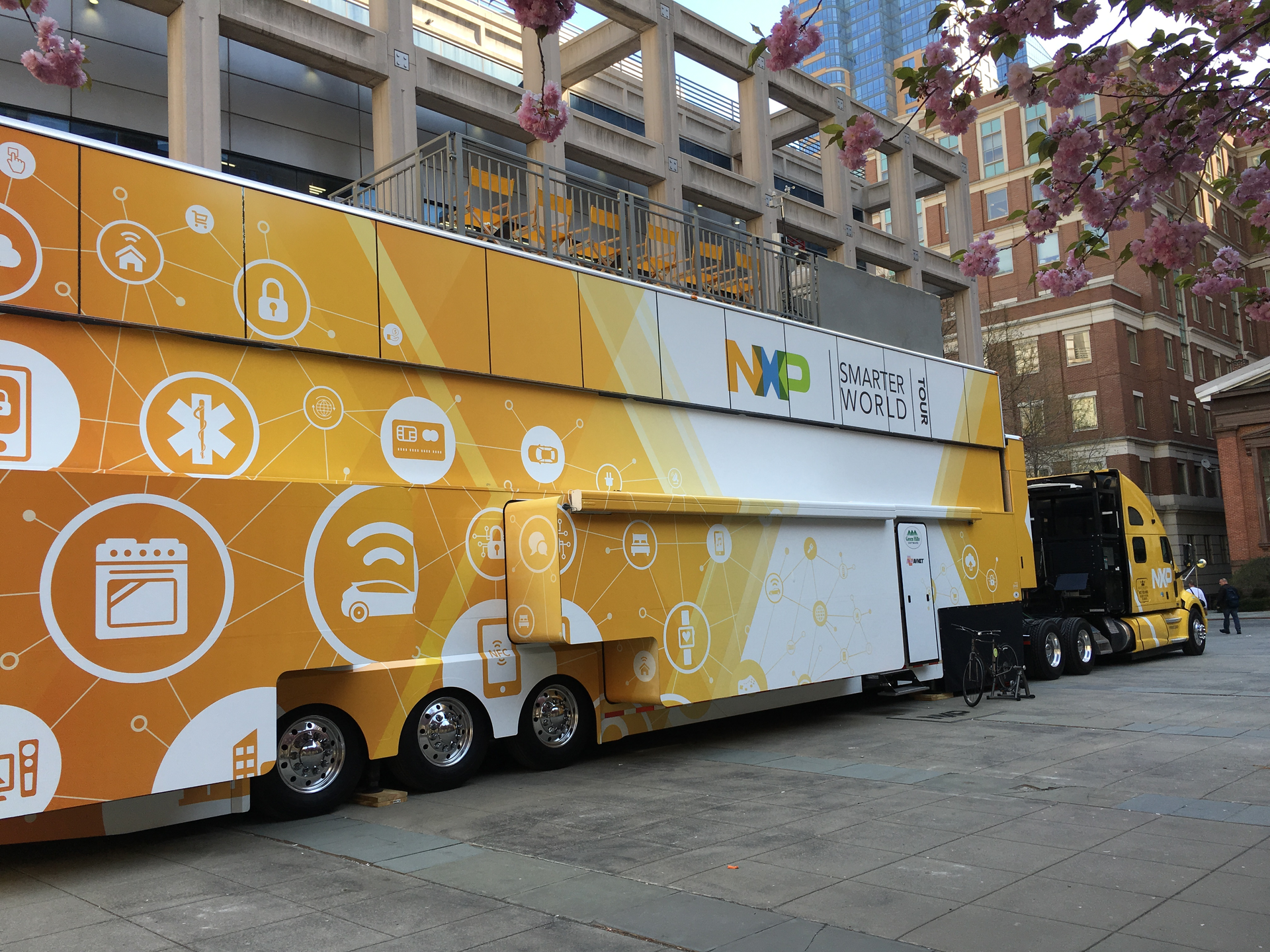 Gallery: NXP Smarter World Tour Bus | Electronic Design