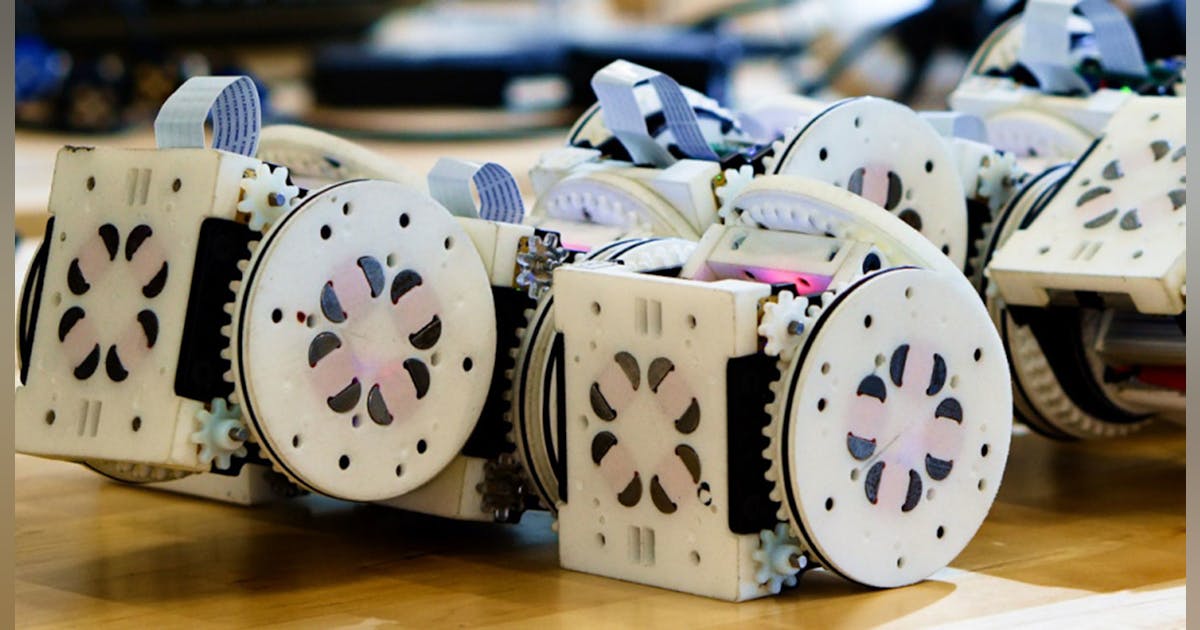 Shape-Shifting Modular Robot is More than the Sum of Its Parts ... Shape-Shifting Modular Robot is More than the Sum of Its Parts ...