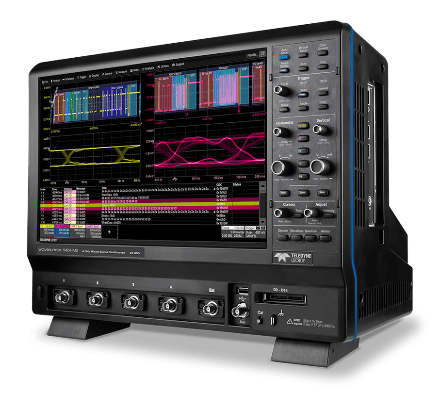 Teledyne LeCroy introduces WaveRunner 9000 oscilloscopes | Electronic ...