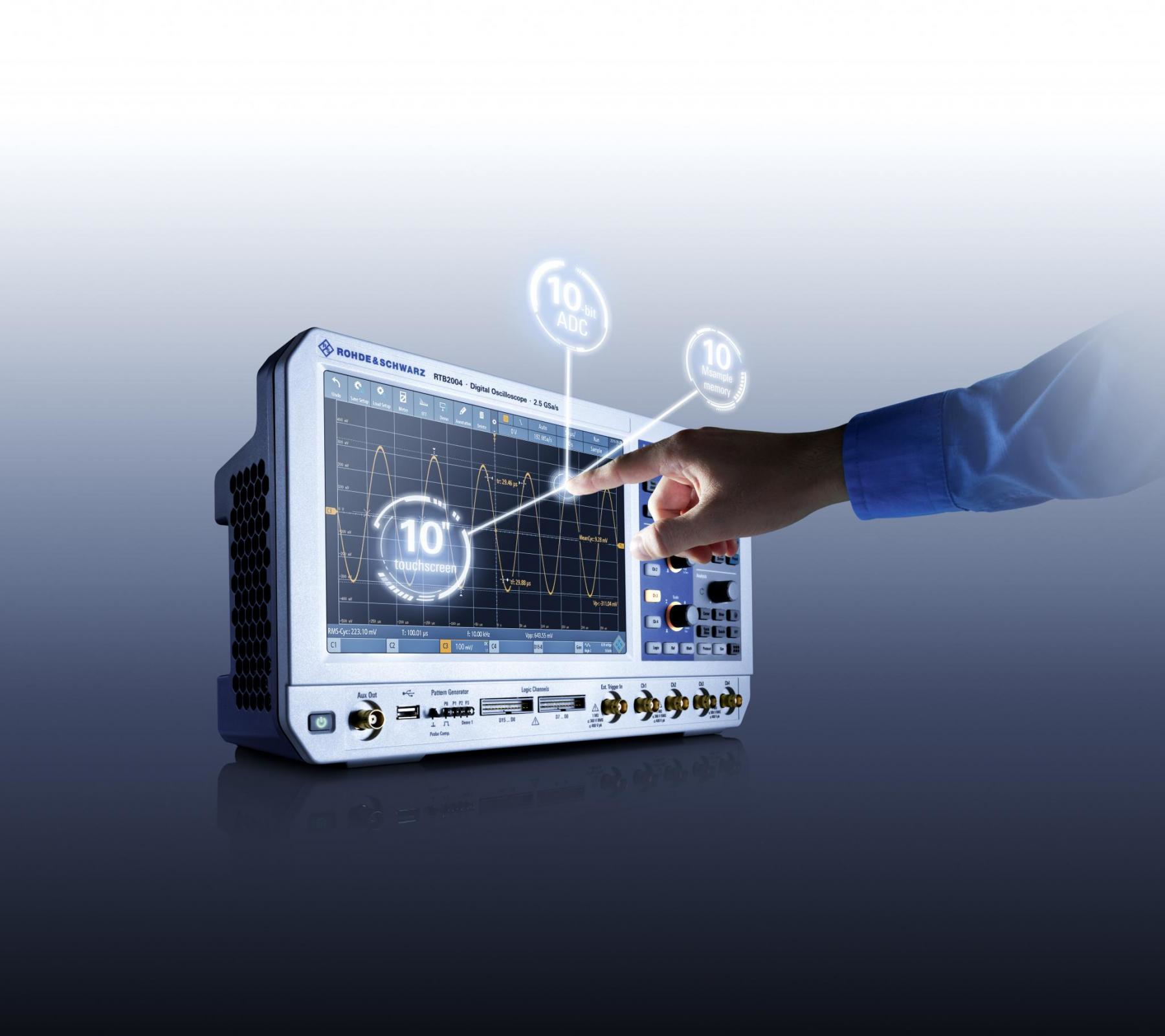 5 Gsample/s Scope Delivers 10-bit Resolution | Electronic Design