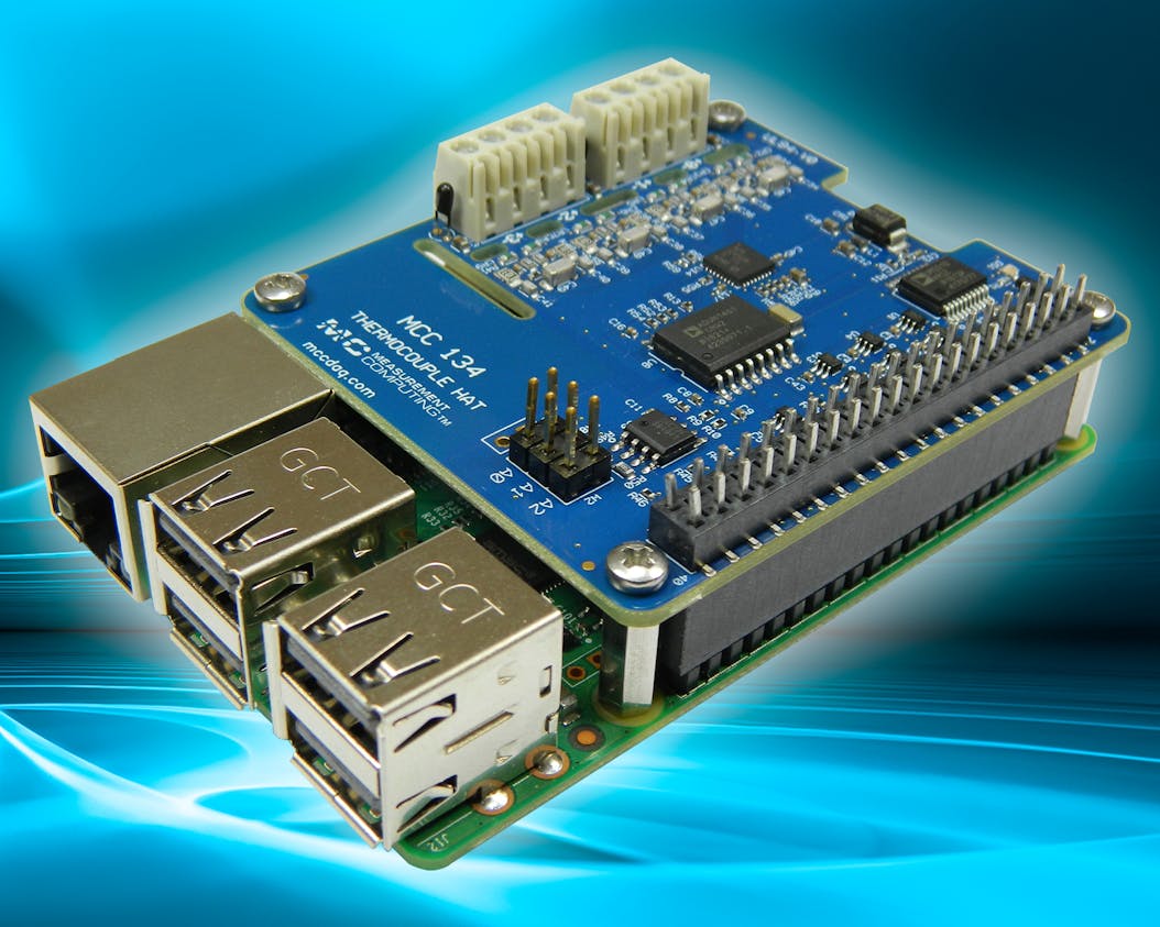 Measurement Computing Releases New Raspberry Pi Thermocouple Measurement Hat Electronic Design 