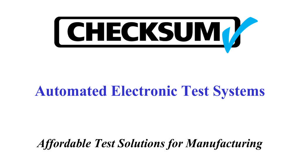 Test vendor CheckSum appoints new director of sales | Electronic Design