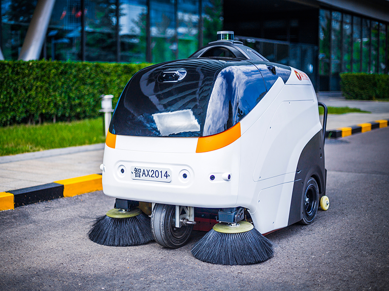 Autonomous Sweepers Keep Roads Clean in Major Chinese Cities ...