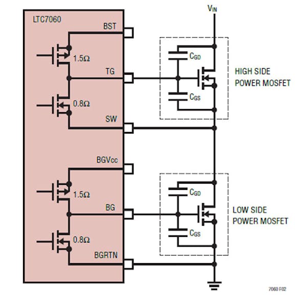 Half-Bridge Driver Features Floating Grounds, Resistor-Programmable Dead Time | Electronic Design