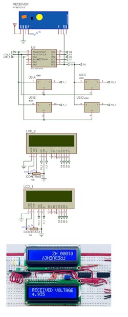 Microcontroller Sends Voltage and Frequency via Low-Cost Modules ...