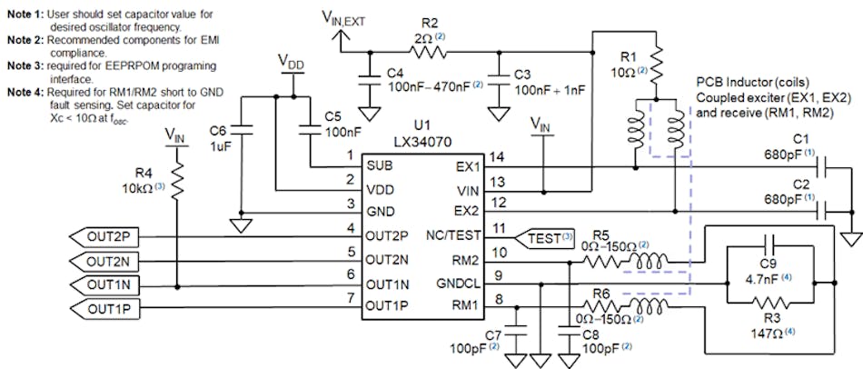 Inductive Position Sensor Targets EV Motor-Control Applications ...