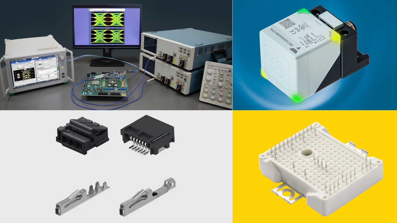Products of the Week: 1,200-V SiC Modules, Dual-Locking Connectors ...