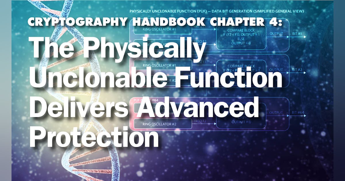 The Physically Unclonable Function Delivers Advanced Protection Download Electronic Design 3986