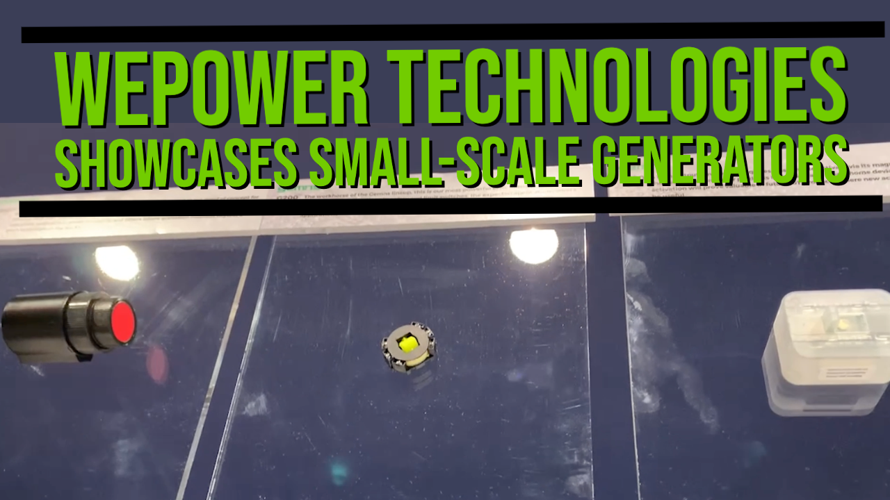WePower Technologies Showcases Small-Scale Generators | Electronic Design