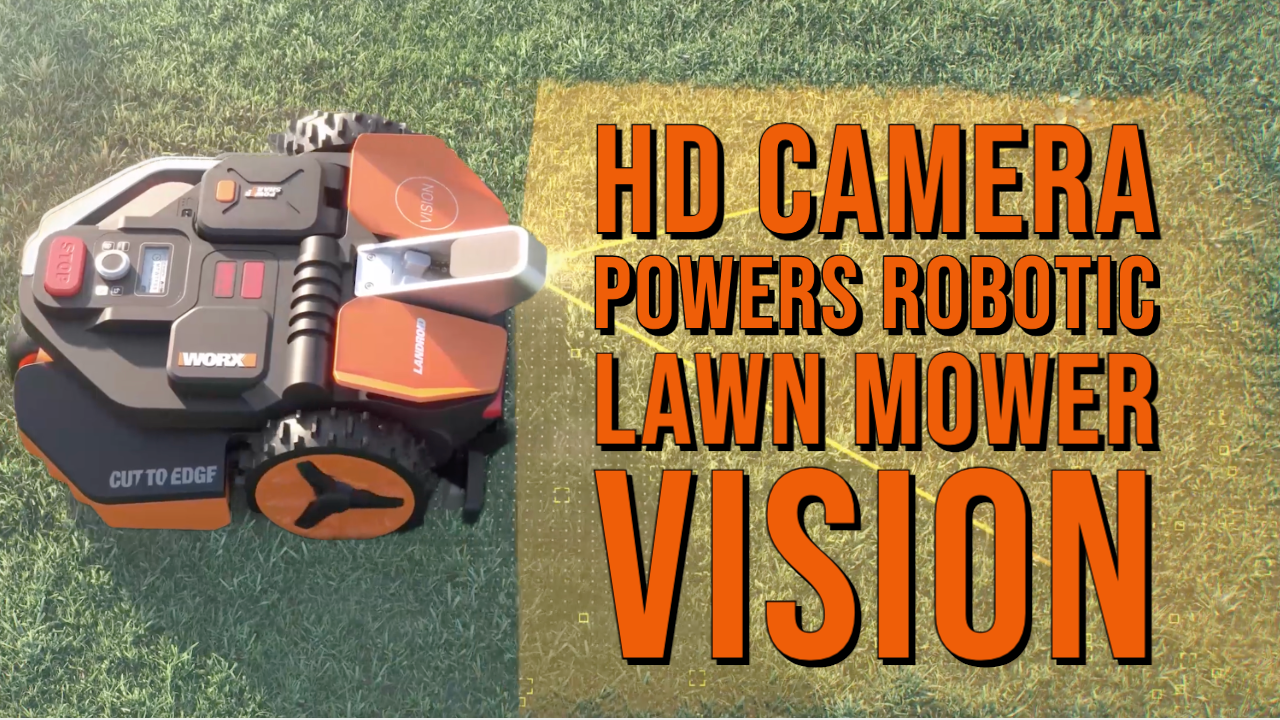 HD Camera Powers Robotic Lawn Mower Vision | Electronic Design