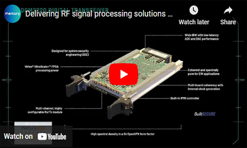 Delivering RF signal processing solutions to the edge with MOSA ...