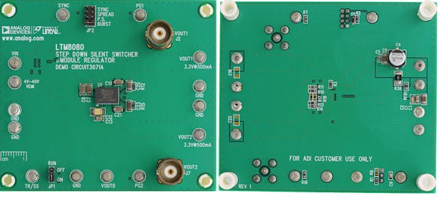 Switcher Output Drives LDOs in Ultra-Low-Noise, Ultra-High-PSRR Buck ...