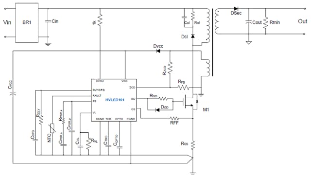 Advanced AC-Line LED Flyback Controller Packs Features, Functions | Electronic Design
